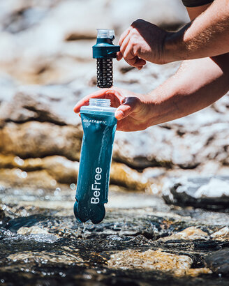 Katadyn BeFree Filter AC 0.5L – Slate Blue